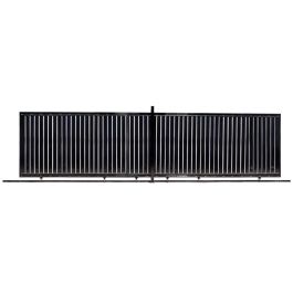 TMG Industrial TMG-MGS30 30-ft Driveway Privacy Sliding Wrought Iron Gate