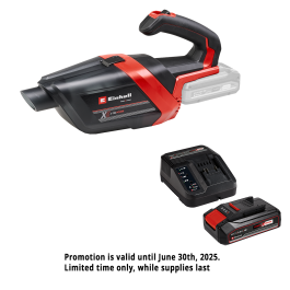 EINHELL 2347195 18V Cordless Deluxe Handheld/Stick Vacuum
