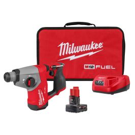 Milwaukee 2508-21XC NEW M12 FUEL™ 5/8” SDS Plus Rotary Hammer Kit