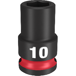 SHOCKWAVE Impact Duty™ 3/8" Drive 6 Point Sockets 6mm - Deep - Metric