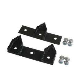 Log jaws attachment for portable clamping workstation