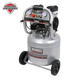 King KC-10020SQ 10 GALLON ULTRA-QUIET OIL-FREE AIR COMPRESSOR