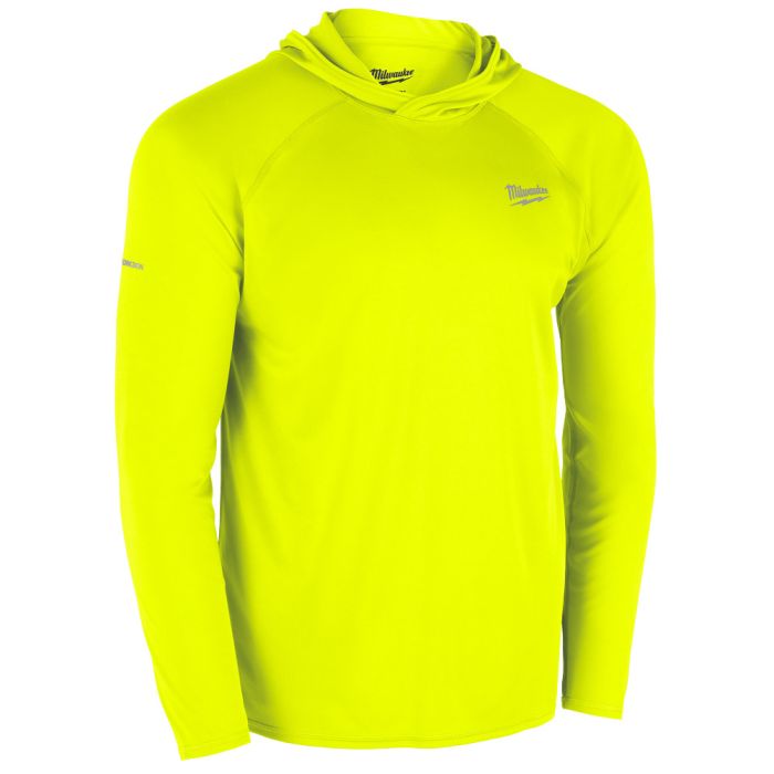 WORKSKIN™ Hooded Sun Shirt - Yellow - 2XLarge | Milwaukee Tool Workwear
